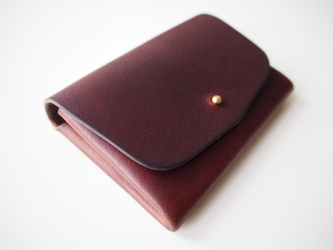 Origami Wallet - Smooth Leather / Brown – abokika